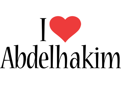 Abdelhakim Logo | Name Logo Generator - I Love, Love Heart, Boots ...