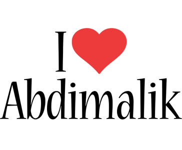 Abdimalik Logo | Name Logo Generator - I Love, Love Heart, Boots ...