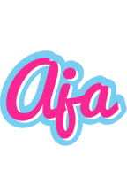 Aja Logo | Name Logo Generator - Popstar, Love Panda, Cartoon, Soccer ...