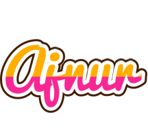 Ajnur Logo | Name Logo Generator - Smoothie, Summer, Birthday, Kiddo, Colors Style