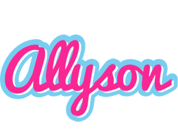 Allyson Logo | Name Logo Generator - Popstar, Love Panda, Cartoon ...