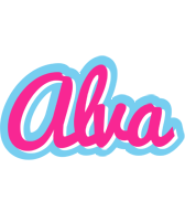 Alva Logo | Name Logo Generator - Popstar, Love Panda, Cartoon, Soccer ...