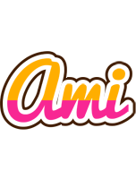 Ami Logo | Name Logo Generator - Smoothie, Summer, Birthday, Kiddo, Colors Style
