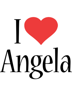 Angela Logo | Name Logo Generator - I Love, Love Heart, Boots, Friday ...