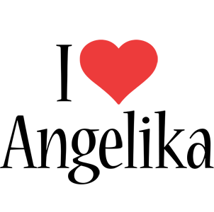 Angelika Logo | Name Logo Generator - I Love, Love Heart, Boots, Friday ...