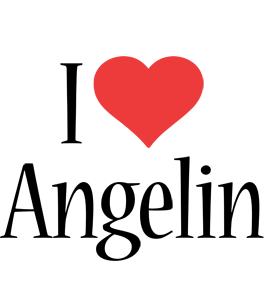 Angelin Logo | Name Logo Generator - I Love, Love Heart, Boots, Friday ...