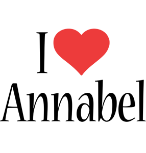Annabel Logo | Name Logo Generator - I Love, Love Heart, Boots, Friday ...