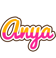 Anya Logo | Name Logo Generator - Smoothie, Summer, Birthday, Kiddo, Colors Style