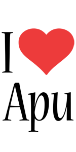 Apu Logo | Name Logo Generator - I Love, Love Heart, Boots, Friday ...