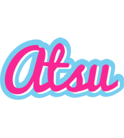 Atsu Logo | Name Logo Generator - Popstar, Love Panda, Cartoon, Soccer, America Style