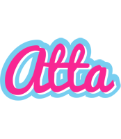 Atta Logo | Name Logo Generator - Popstar, Love Panda, Cartoon, Soccer ...