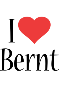 Bernt Logo | Name Logo Generator - I Love, Love Heart, Boots, Friday ...