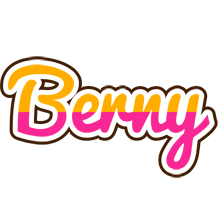 Berny Logo | Name Logo Generator - Smoothie, Summer, Birthday, Kiddo, Colors Style