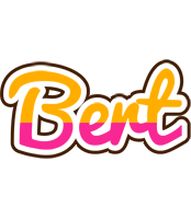 Bert Logo | Name Logo Generator - Smoothie, Summer, Birthday, Kiddo, Colors Style