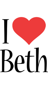 Beth Logo | Name Logo Generator - I Love, Love Heart, Boots, Friday ...