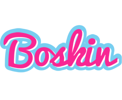 Boskin Logo | Name Logo Generator - Popstar, Love Panda, Cartoon ...