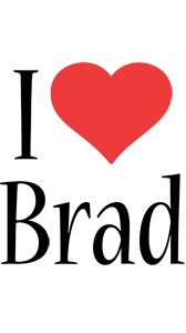 Brad Logo | Name Logo Generator - I Love, Love Heart, Boots, Friday ...