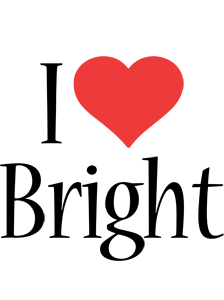 Bright Logo | Name Logo Generator - I Love, Love Heart, Boots, Friday ...