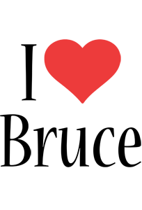 Bruce Logo | Name Logo Generator - I Love, Love Heart, Boots, Friday ...