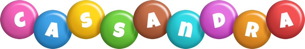 Cassandra Logo Name Logo Generator Candy Pastel Lager Bowling