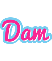 Dam Logo | Name Logo Generator - Popstar, Love Panda, Cartoon, Soccer ...