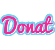 Donat Logo | Name Logo Generator - Popstar, Love Panda, Cartoon, Soccer ...