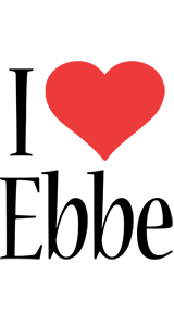 Ebbe Logo | Name Logo Generator - I Love, Love Heart, Boots, Friday ...