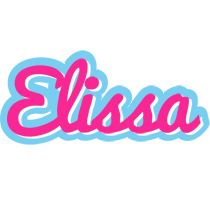 Elissa Logo | Name Logo Generator - Popstar, Love Panda, Cartoon ...