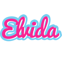 Elvida Logo | Name Logo Generator - Popstar, Love Panda, Cartoon ...