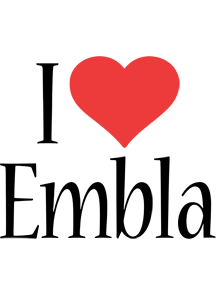 Embla Logo | Name Logo Generator - I Love, Love Heart, Boots, Friday ...