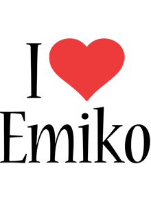 Emiko Logo | Name Logo Generator - I Love, Love Heart, Boots, Friday ...