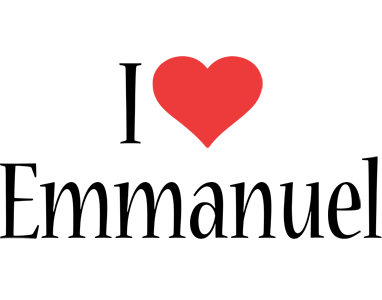 Emmanuel Logo | Name Logo Generator - I Love, Love Heart, Boots, Friday ...