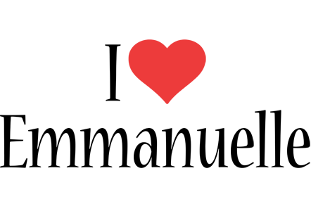 Emmanuelle Logo | Name Logo Generator - I Love, Love Heart, Boots ...