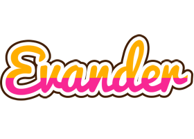 Evander Logo | Name Logo Generator - Smoothie, Summer, Birthday, Kiddo, Colors Style