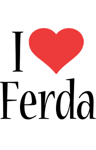 Ferda Logo | Name Logo Generator - I Love, Love Heart, Boots, Friday ...
