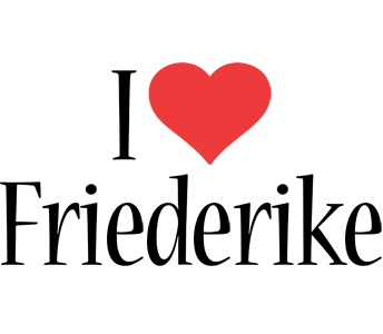 Friederike Logo | Name Logo Generator - I Love, Love Heart, Boots ...