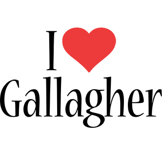 Gallagher Logo | Name Logo Generator - I Love, Love Heart, Boots ...