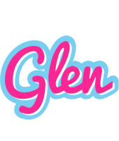 Glen Logo | Name Logo Generator - Popstar, Love Panda, Cartoon, Soccer ...