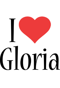 Gloria Logo | Name Logo Generator - I Love, Love Heart, Boots, Friday ...