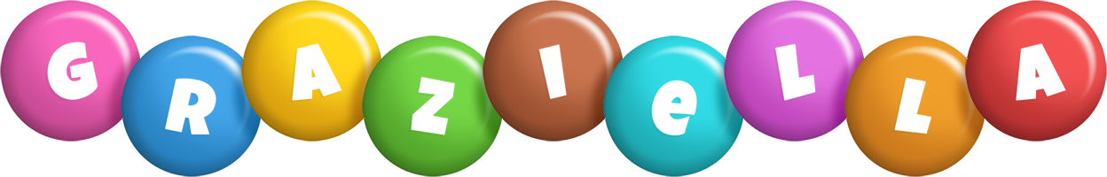 Graziella Logo | Name Logo Generator - Candy, Pastel, Lager, Bowling ...