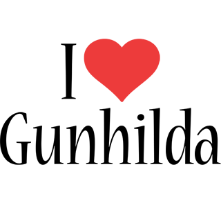 Gunhilda Logo | Name Logo Generator - I Love, Love Heart, Boots, Friday ...