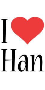 Han Logo | Name Logo Generator - I Love, Love Heart, Boots, Friday ...