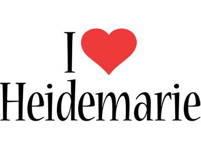 Heidemarie Logo | Name Logo Generator - I Love, Love Heart, Boots ...