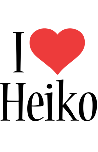 Heiko Logo | Name Logo Generator - I Love, Love Heart, Boots, Friday ...