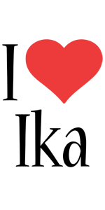 Ika Logo | Name Logo Generator - I Love, Love Heart, Boots, Friday ...