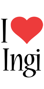 Ingi Logo | Name Logo Generator - I Love, Love Heart, Boots, Friday ...