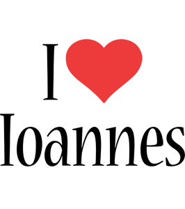 Ioannes Logo | Name Logo Generator - I Love, Love Heart, Boots, Friday ...