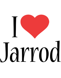 Jarrod Logo | Name Logo Generator - I Love, Love Heart, Boots, Friday ...