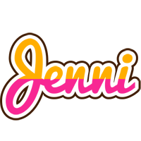 Jenni Logo | Name Logo Generator - Smoothie, Summer, Birthday, Kiddo, Colors Style