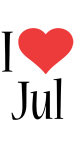 Jul Logo | Name Logo Generator - I Love, Love Heart, Boots, Friday ...